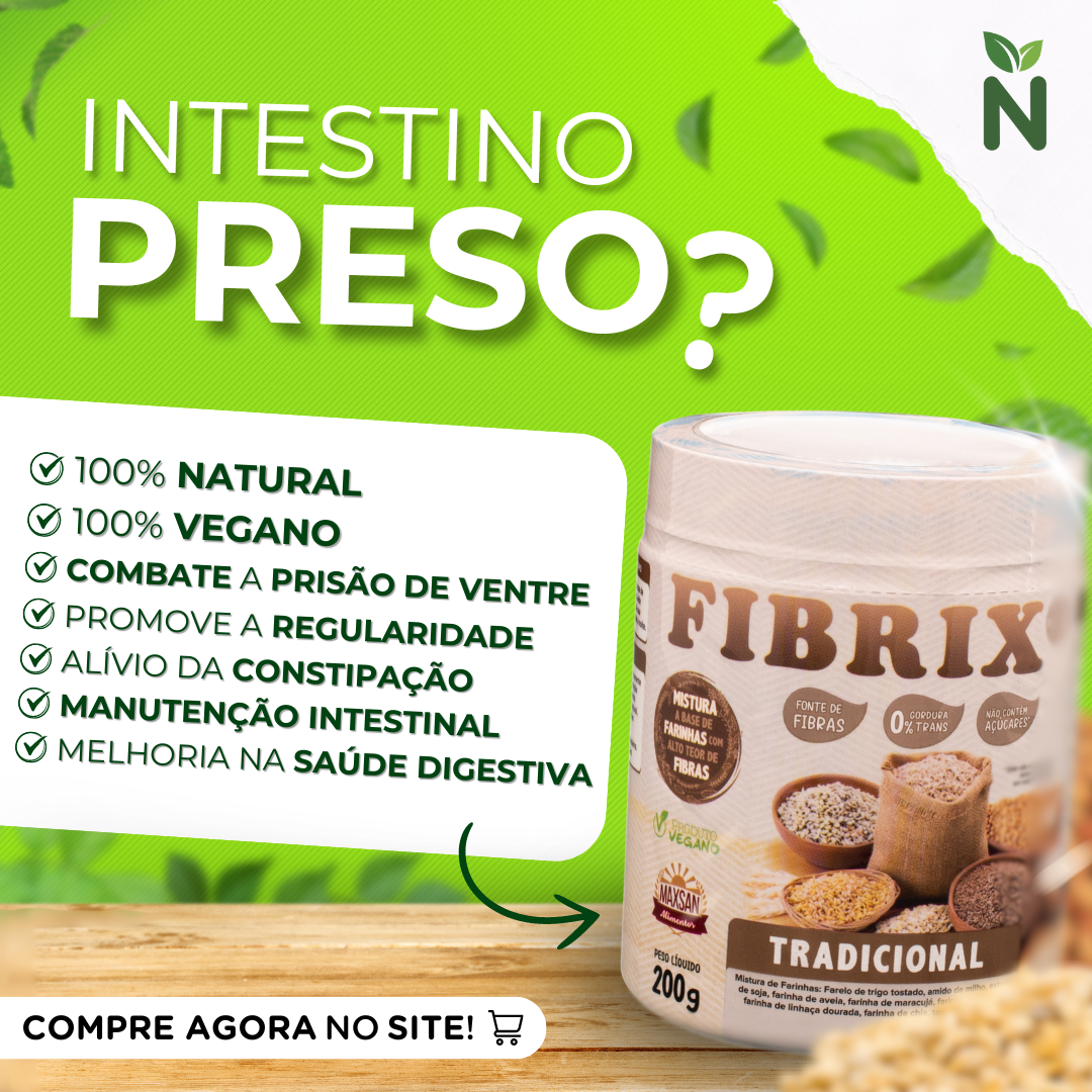 Fibrix - Regulador Intestinal Vegano 200g – Naturalissimos